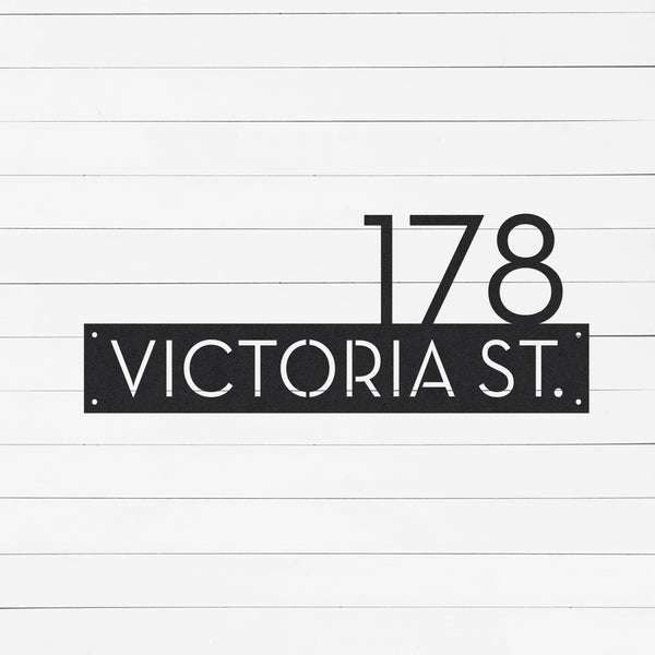 Address Sign | Arclite Fabrication