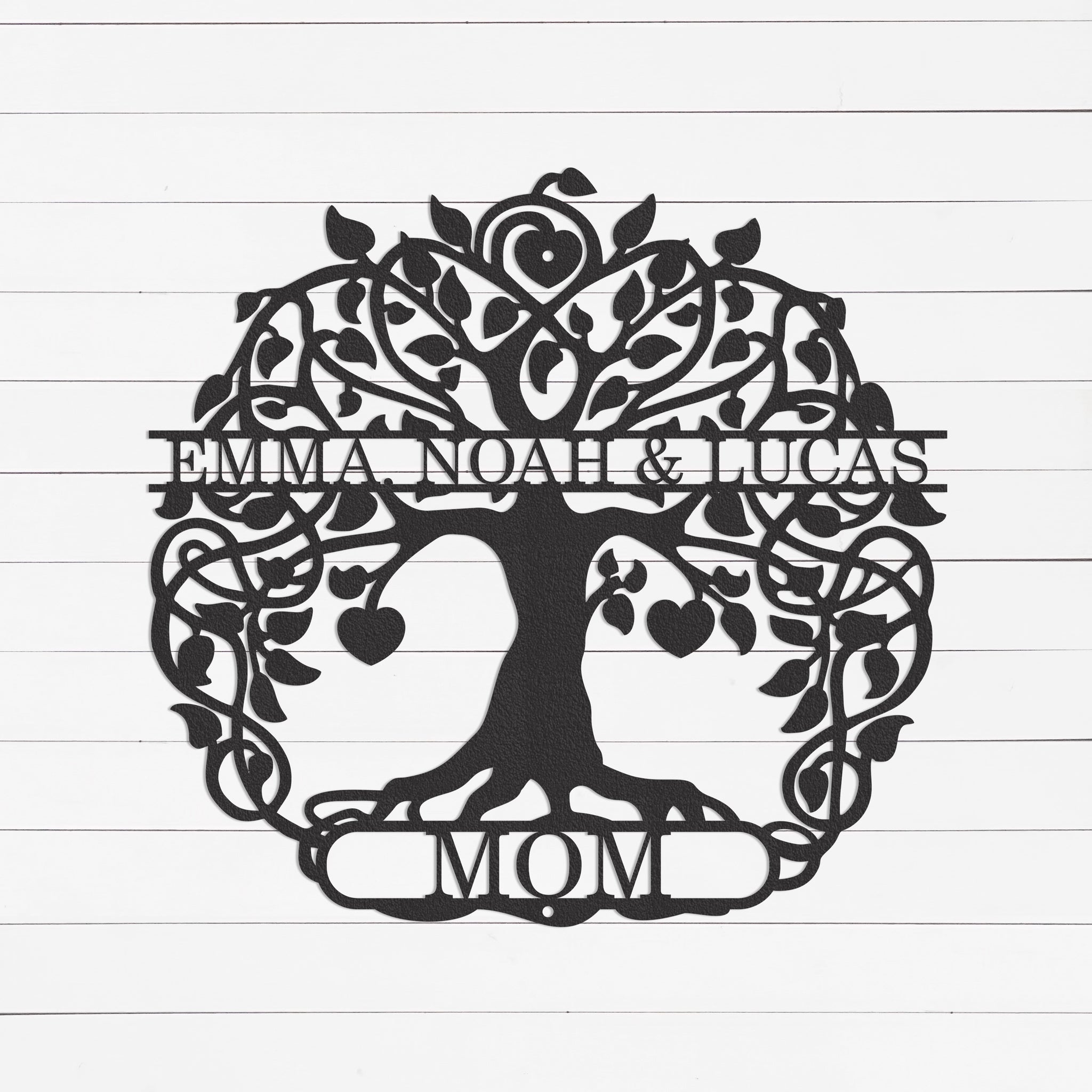 Personalized Family Tree Sign | Arclite Fabrication