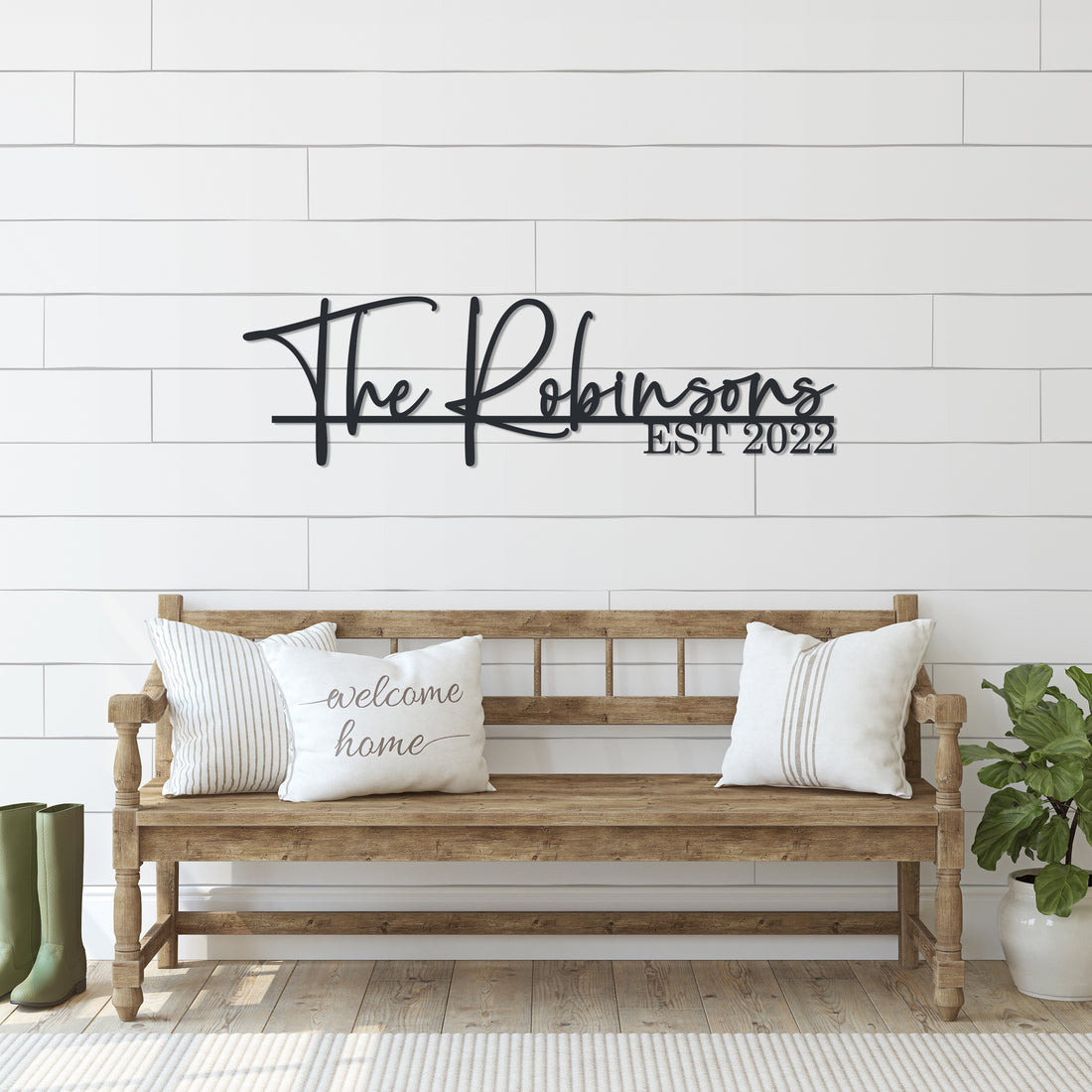 Personalized Family Name Signs | Arclite Fabrication